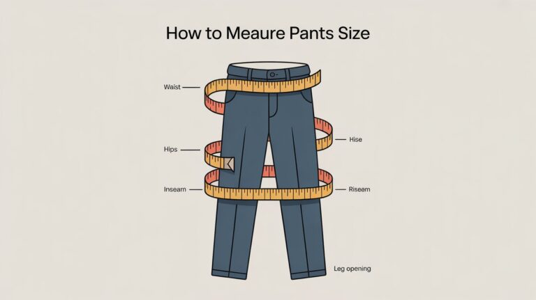 How to Measure Pants Size: Step-by-Step Guide