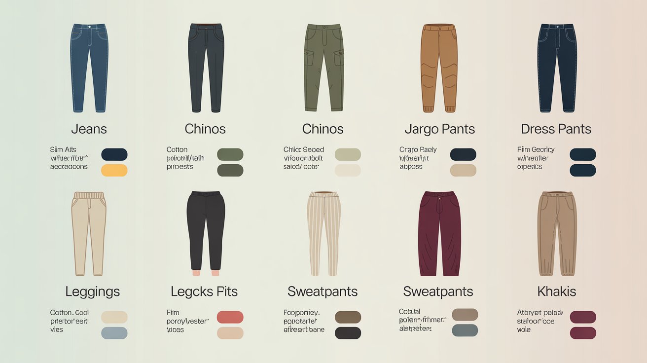 Types of Pants Explained for Beginners: Complete Style Guide 2026